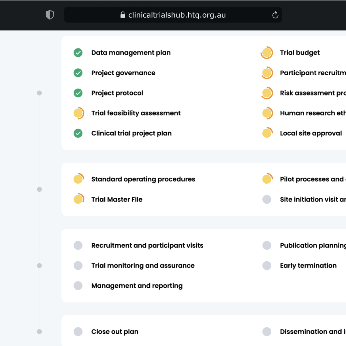 Instructions | Clinical Trials Hub